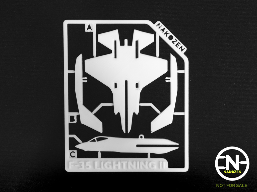 F-35 Lightning II Kit Card by Nakozen | Download free STL model ...