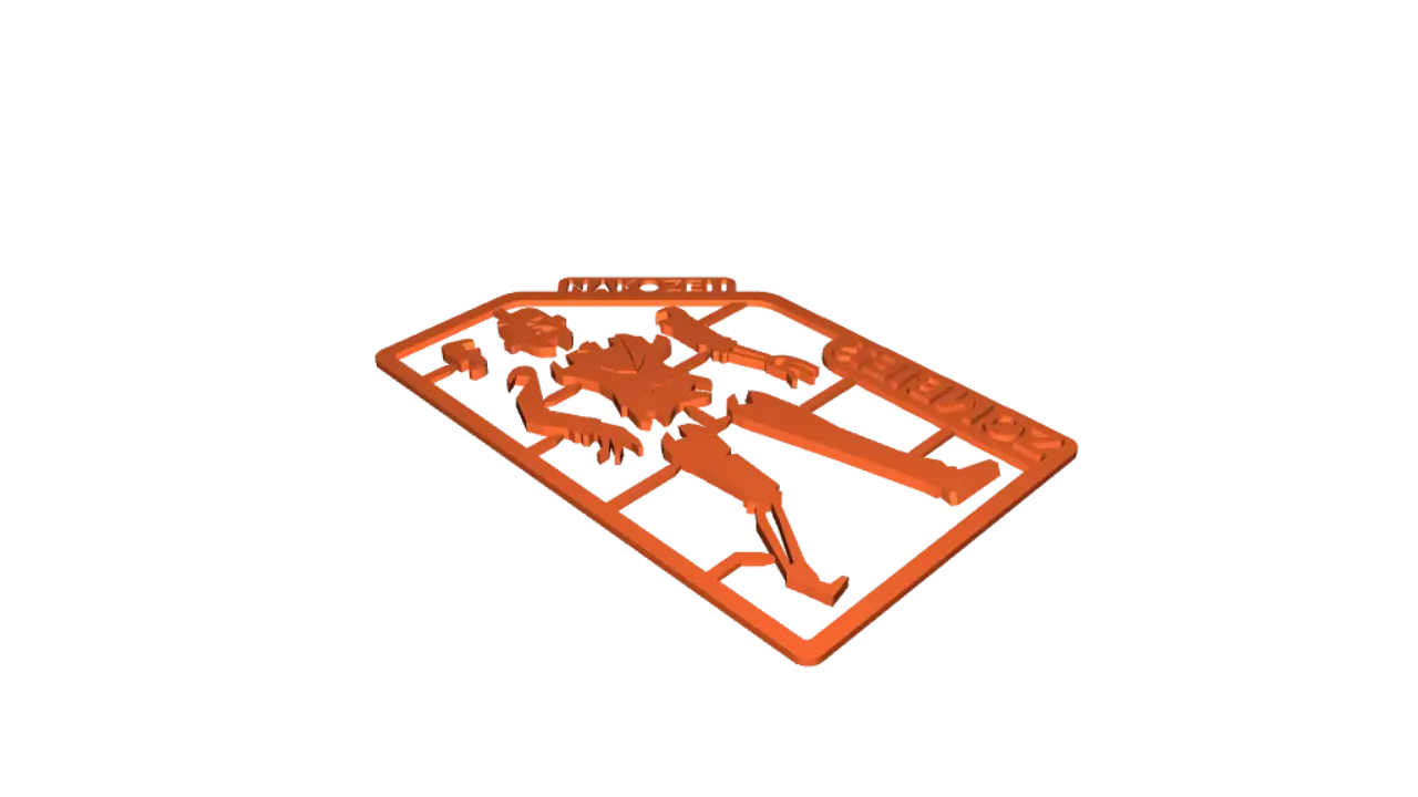 Zombie Kit Card by Nakozen | Download free STL model | Printables.com