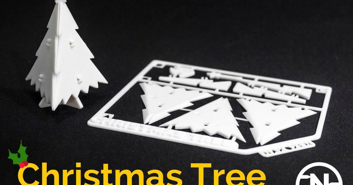 Christmas Tree Kit Card von Nakozen | Kostenloses STL-Modell ...