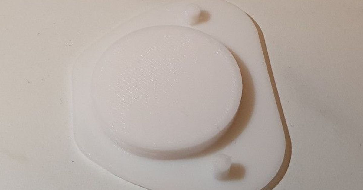 Ikea Pax Hinge Block-Off Plate by Malick | Download free STL model ...