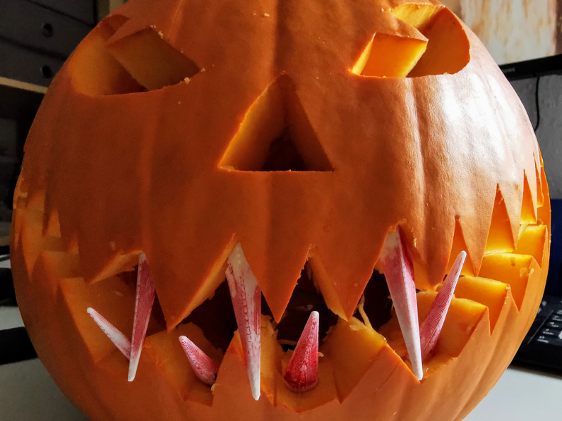 Halloween Pumpkin Tooth / Teeth by print-all-the-things | Download free ...