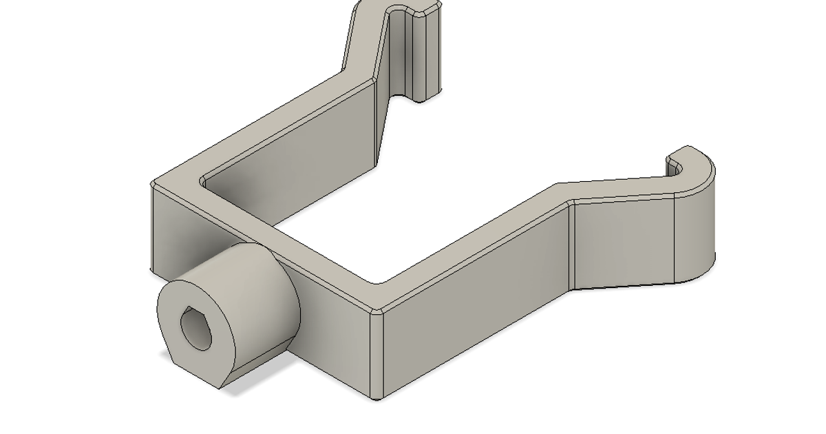 LED Light fixture clip by Coldelectrons | Download free STL model ...