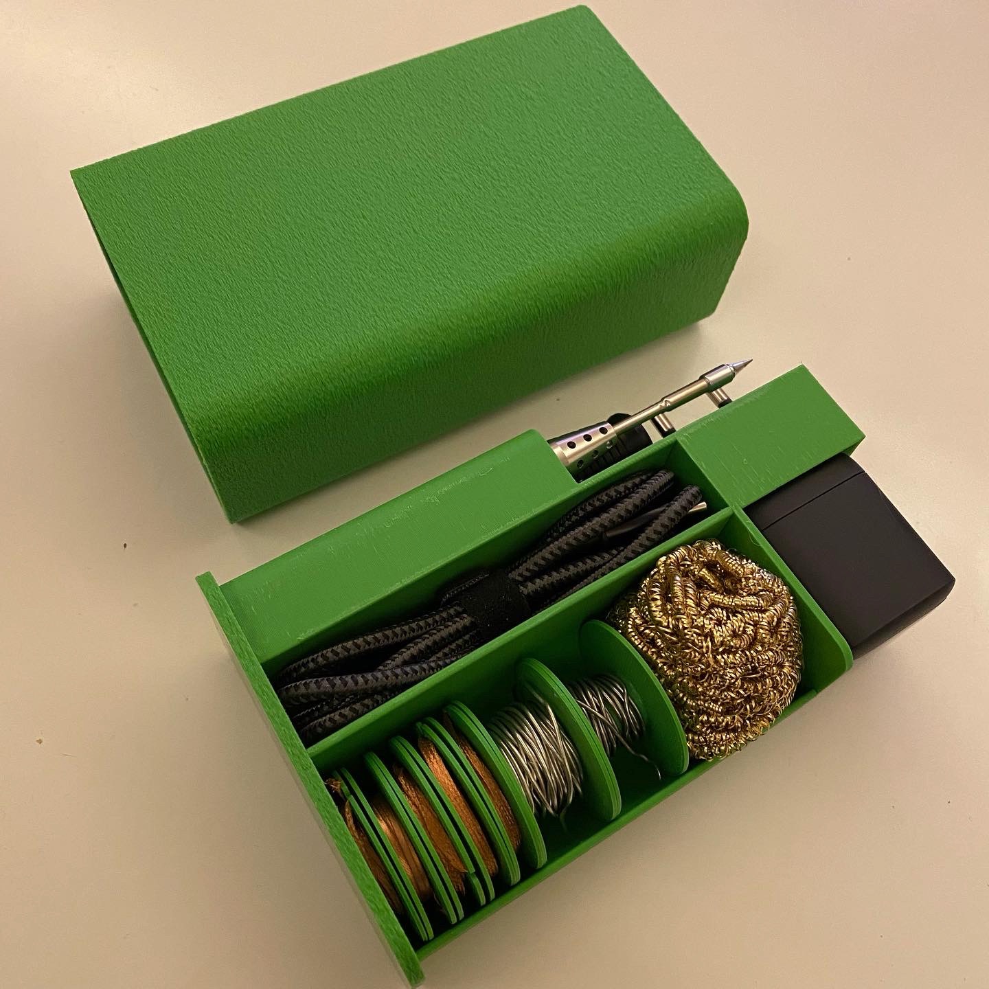 Box for Soldering Iron TS80P and accessories by argoroots | Download ...