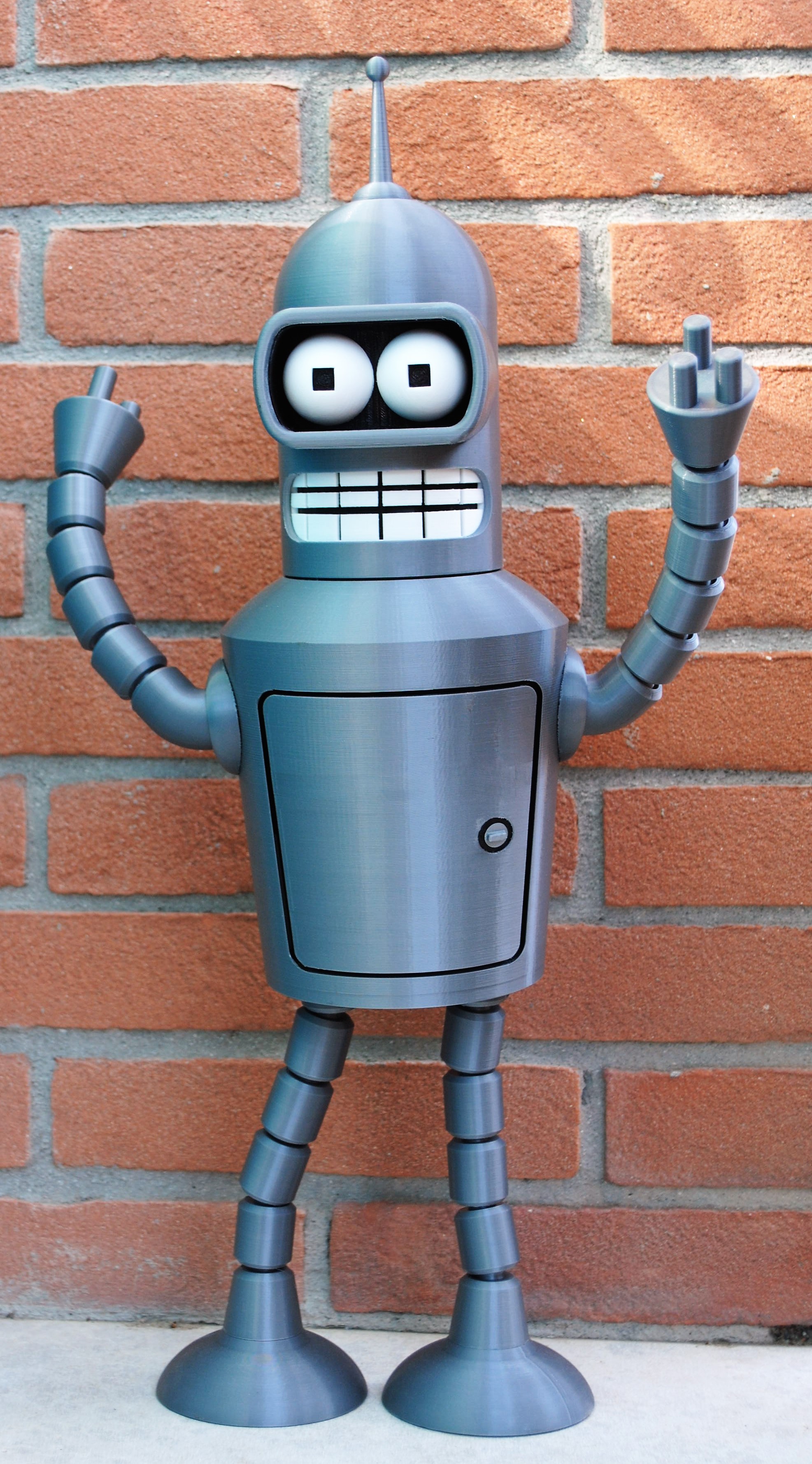 Bender articulated model by _Building_Arts_ | Download free STL model ...