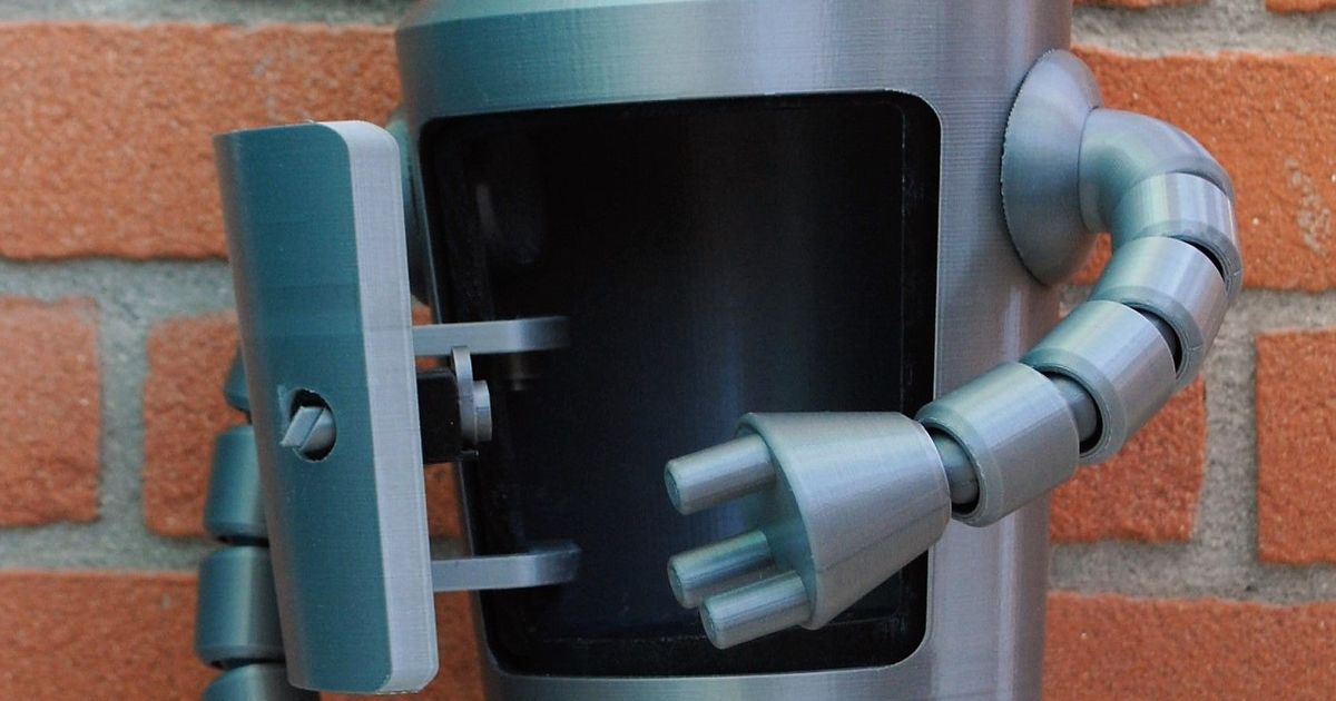 Bender articulated model by _Building_Arts_ | Download free STL model ...