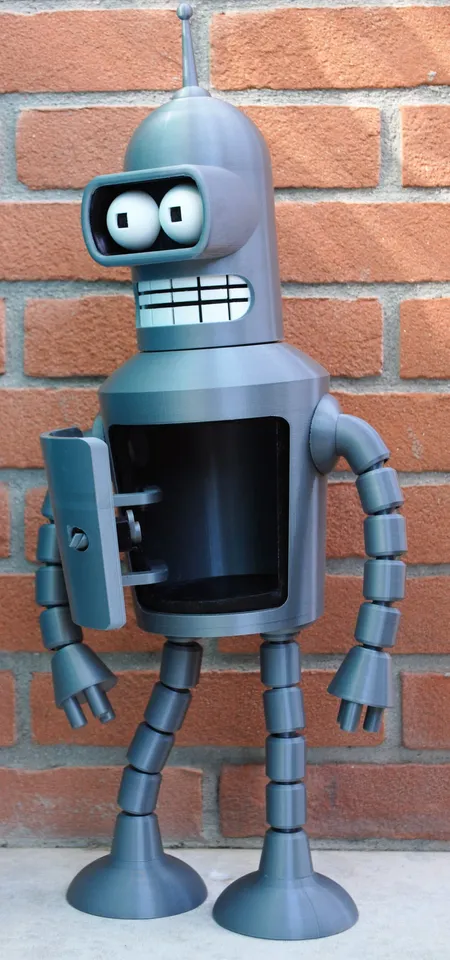 Bender articulated model by _Building_Arts_ | Download free STL model ...