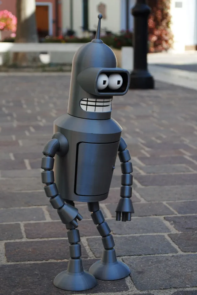 Bender articulated model by _Building_Arts_ | Download free STL model | Printables.com