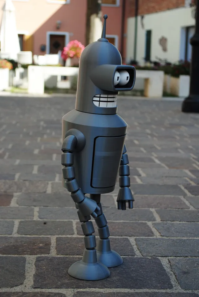 Bender articulated model by _Building_Arts_ | Download free STL model ...