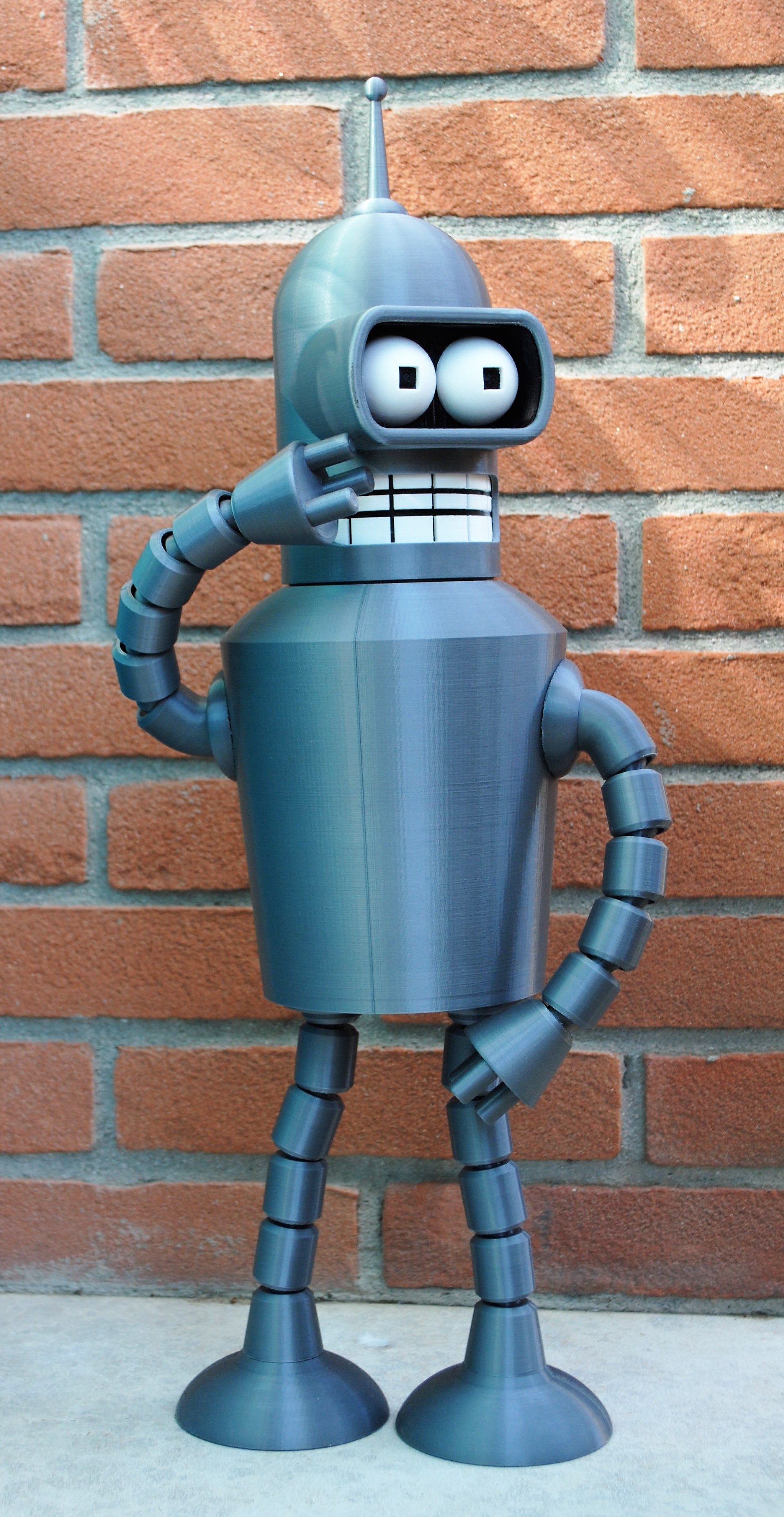 Bender articulated model by _Building_Arts_ | Download free STL model ...