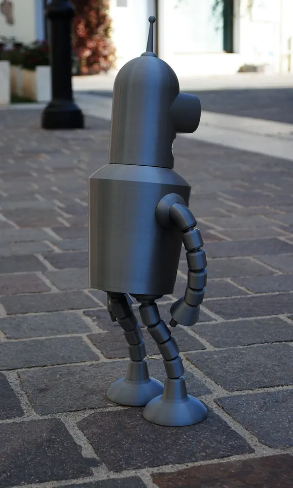 Bender articulated model by _Building_Arts_ | Download free STL model ...