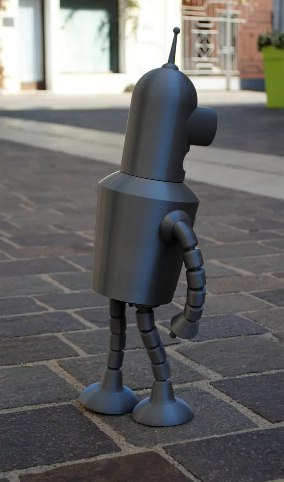 Bender articulated model by _Building_Arts_ | Download free STL model ...