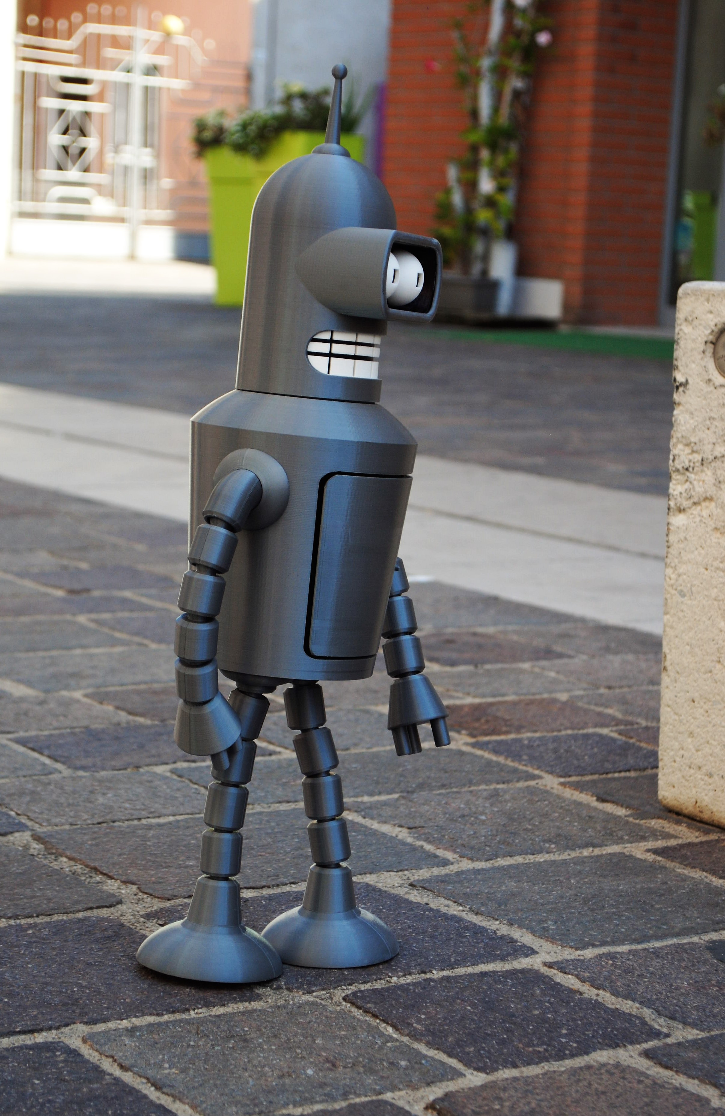 Bender articulated model by _Building_Arts_ | Download free STL model ...