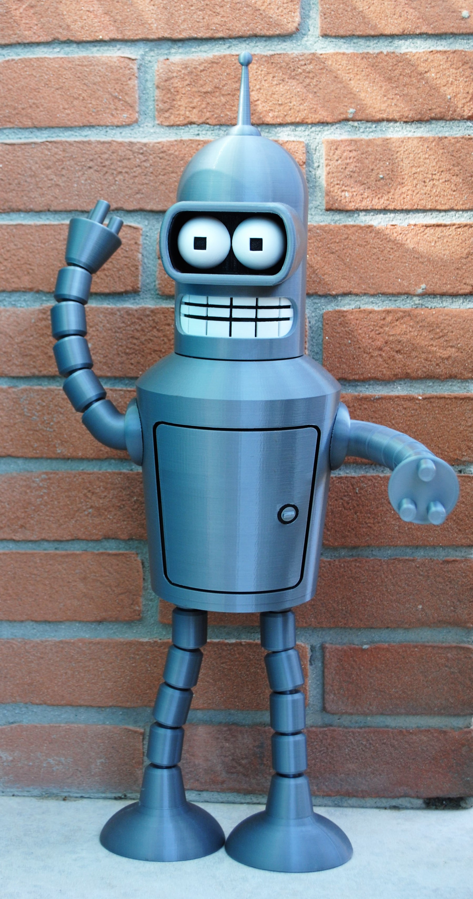 Bender articulated model by _Building_Arts_ | Download free STL model ...