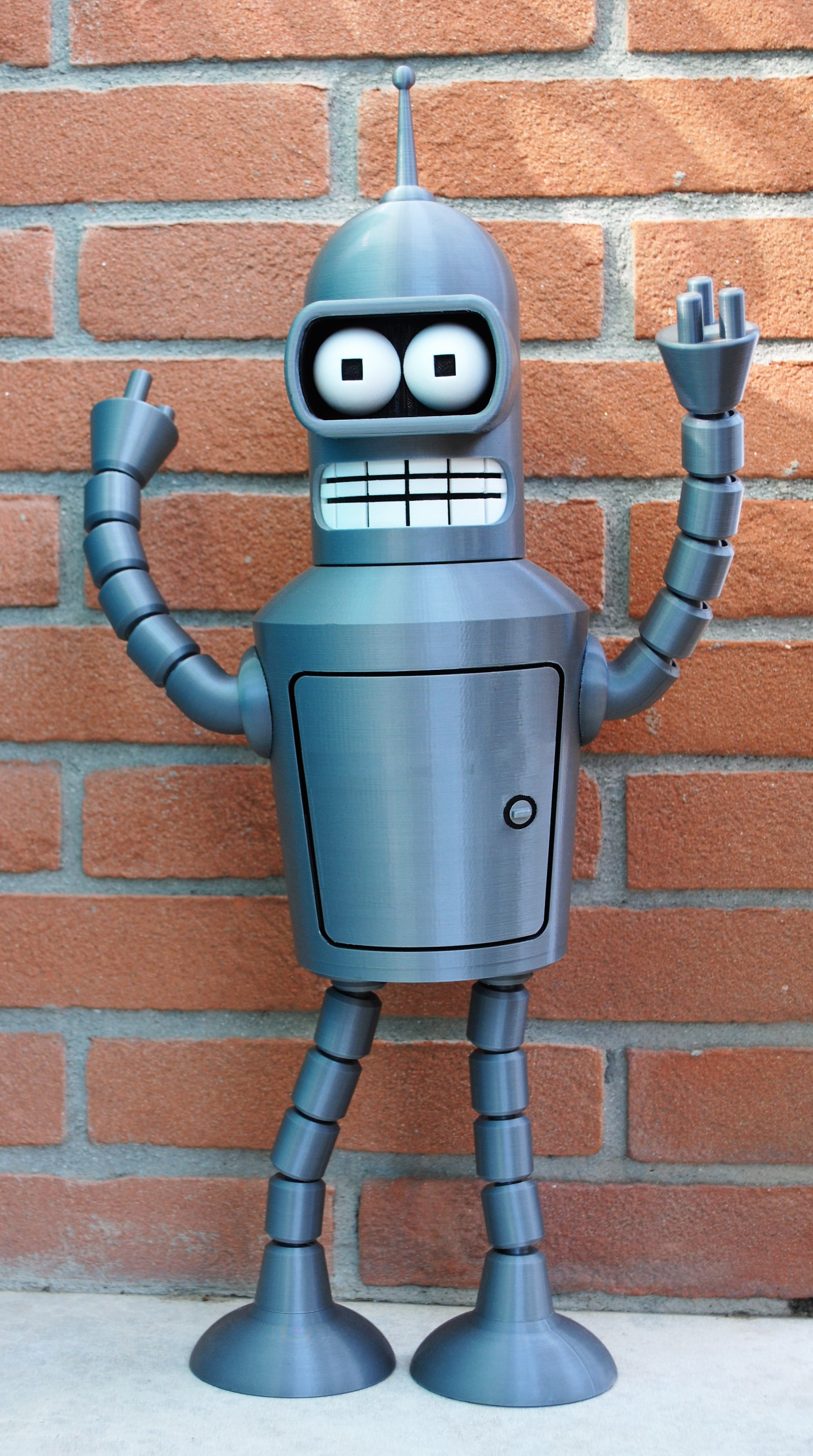 Bender articulated model by _Building_Arts_ | Download free STL model ...