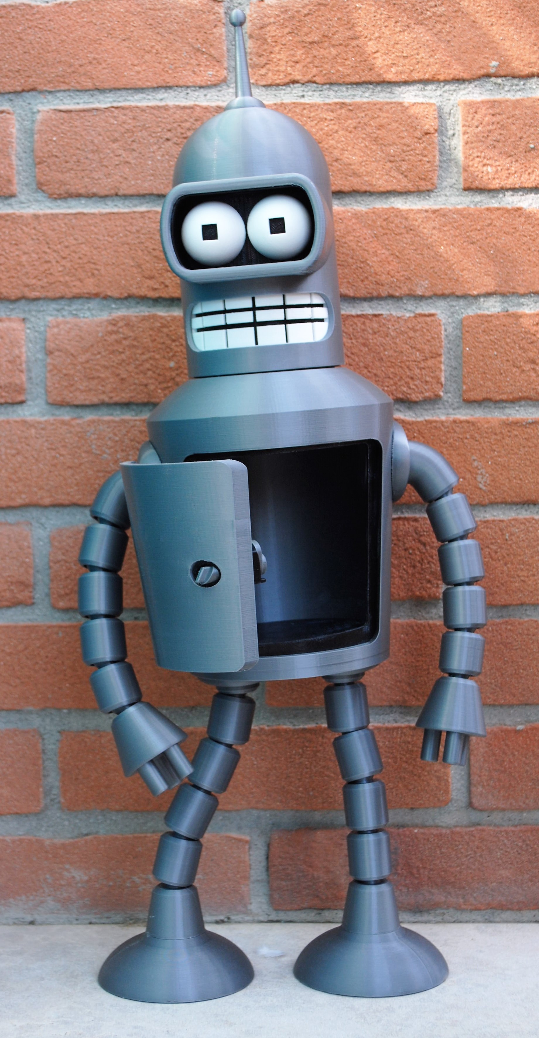 Bender articulated model by _Building_Arts_ | Download free STL model ...