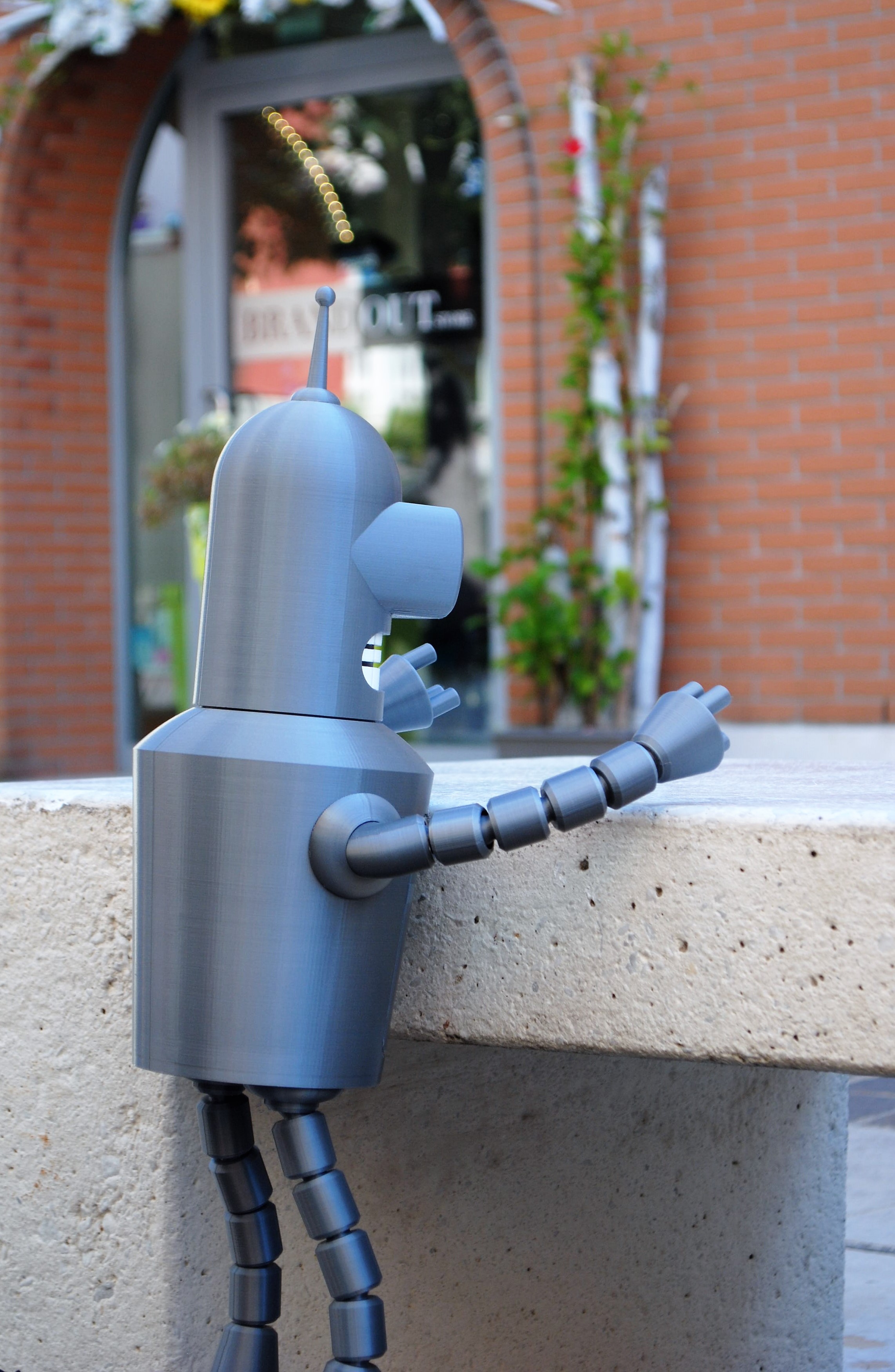 Bender articulated model by _Building_Arts_ | Download free STL model ...