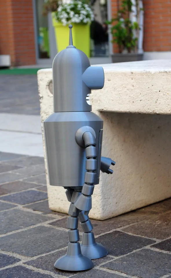 Bender articulated model by _Building_Arts_ | Download free STL model ...