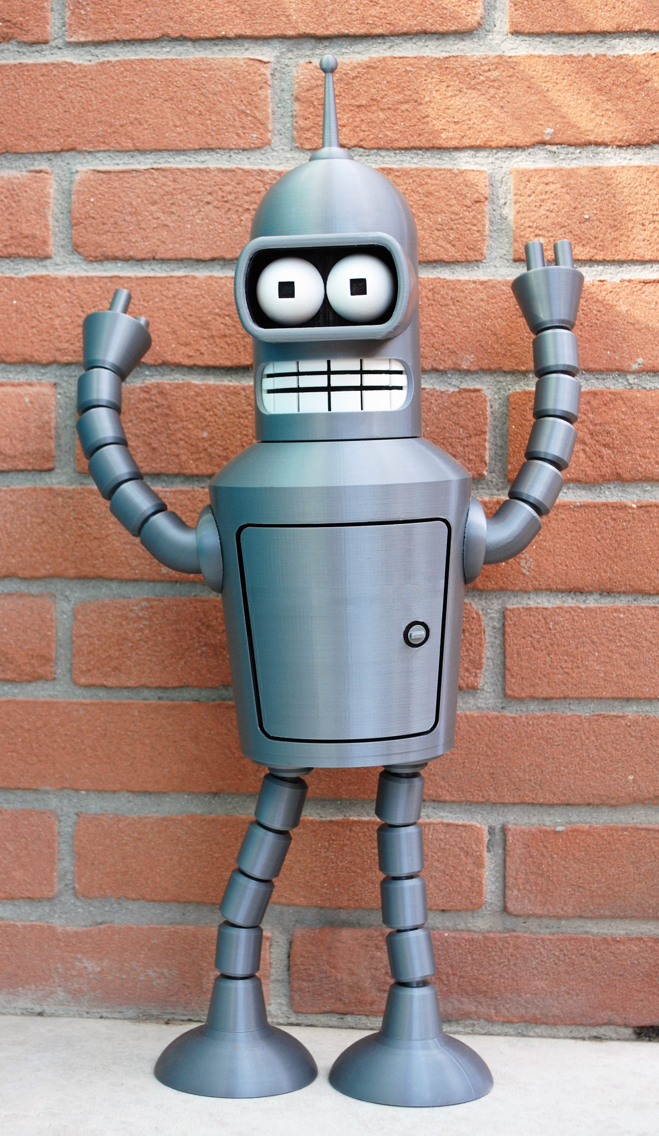 Bender articulated model by _Building_Arts_ | Download free STL model ...