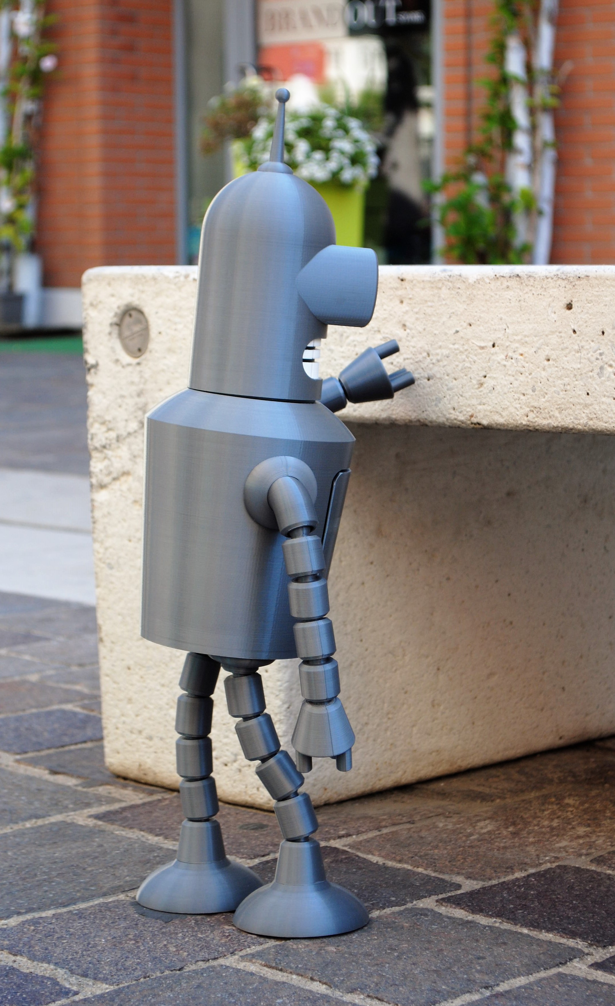 Bender articulated model by _Building_Arts_ | Download free STL model ...
