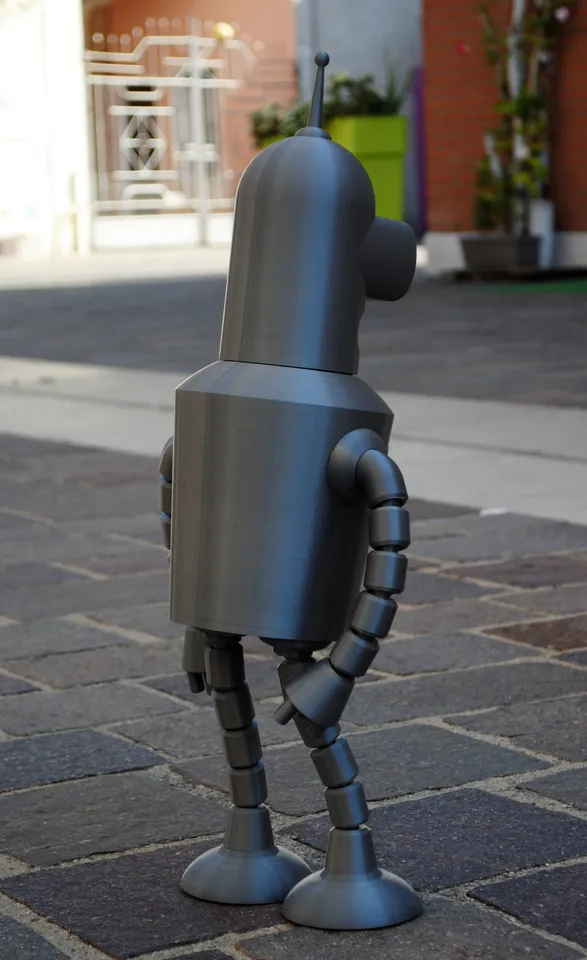 Bender articulated model by _Building_Arts_ | Download free STL model ...