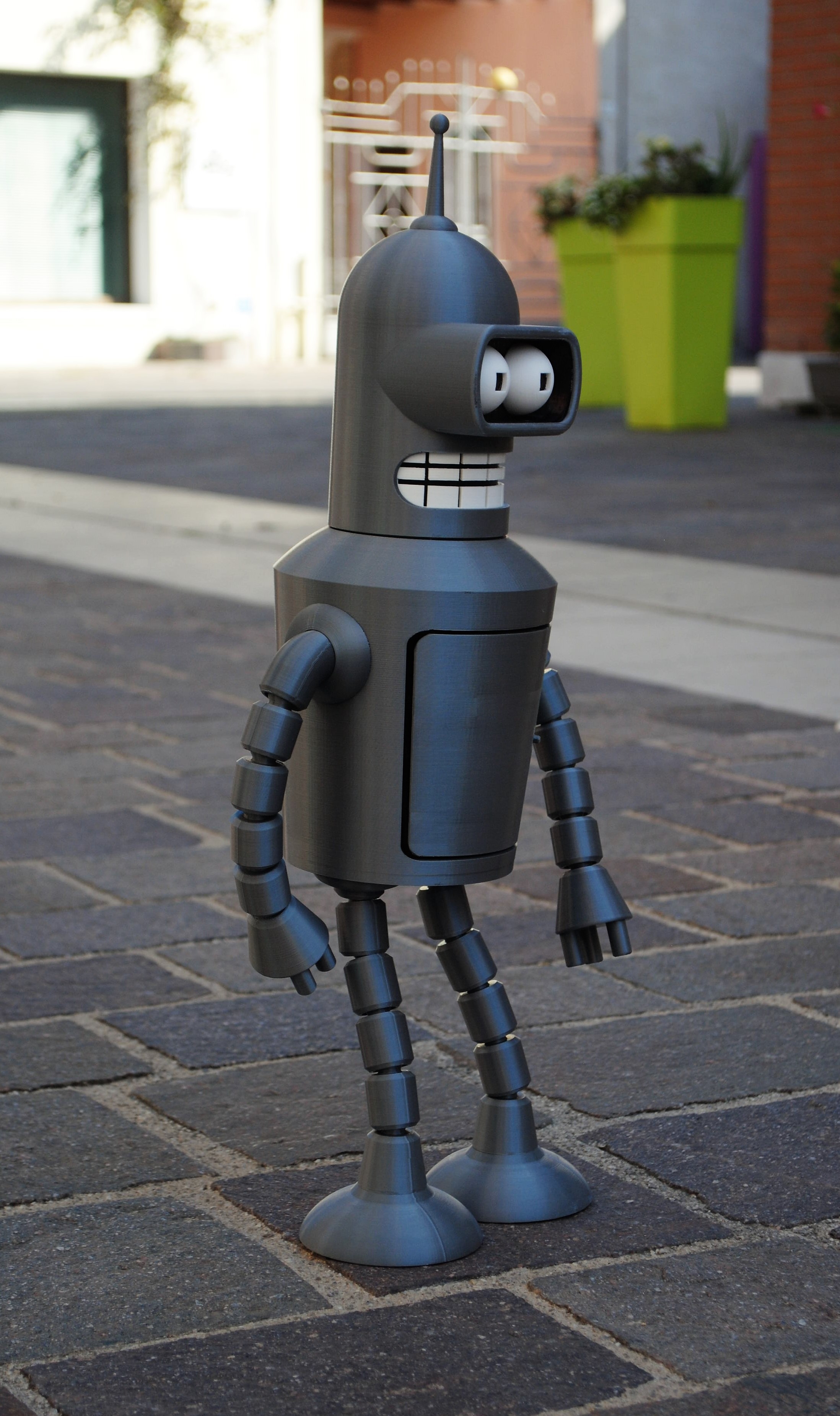 Bender articulated model by _Building_Arts_ | Download free STL model ...