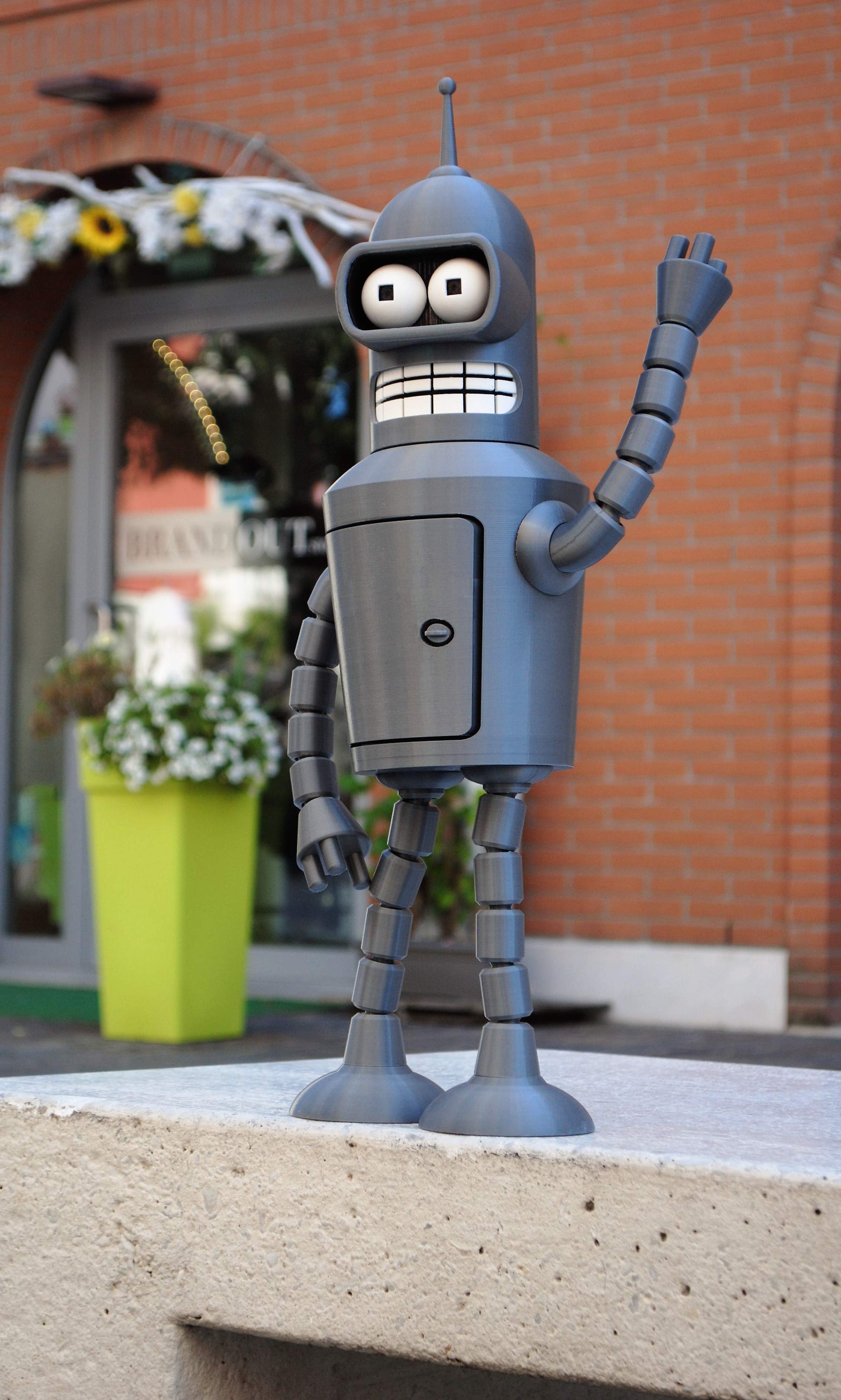 Bender articulated model by _Building_Arts_ | Download free STL model ...