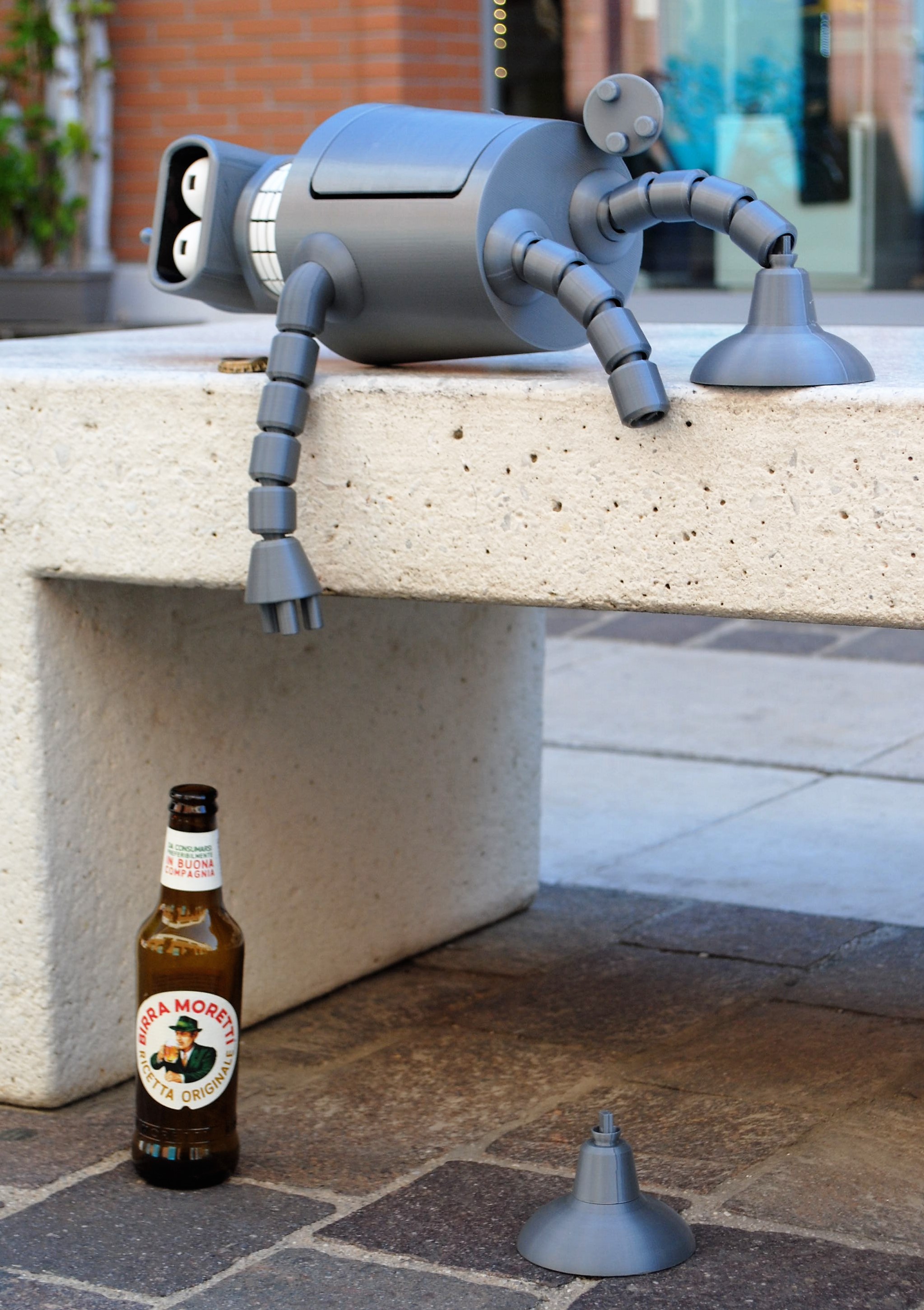 Bender articulated model by _Building_Arts_ | Download free STL model ...