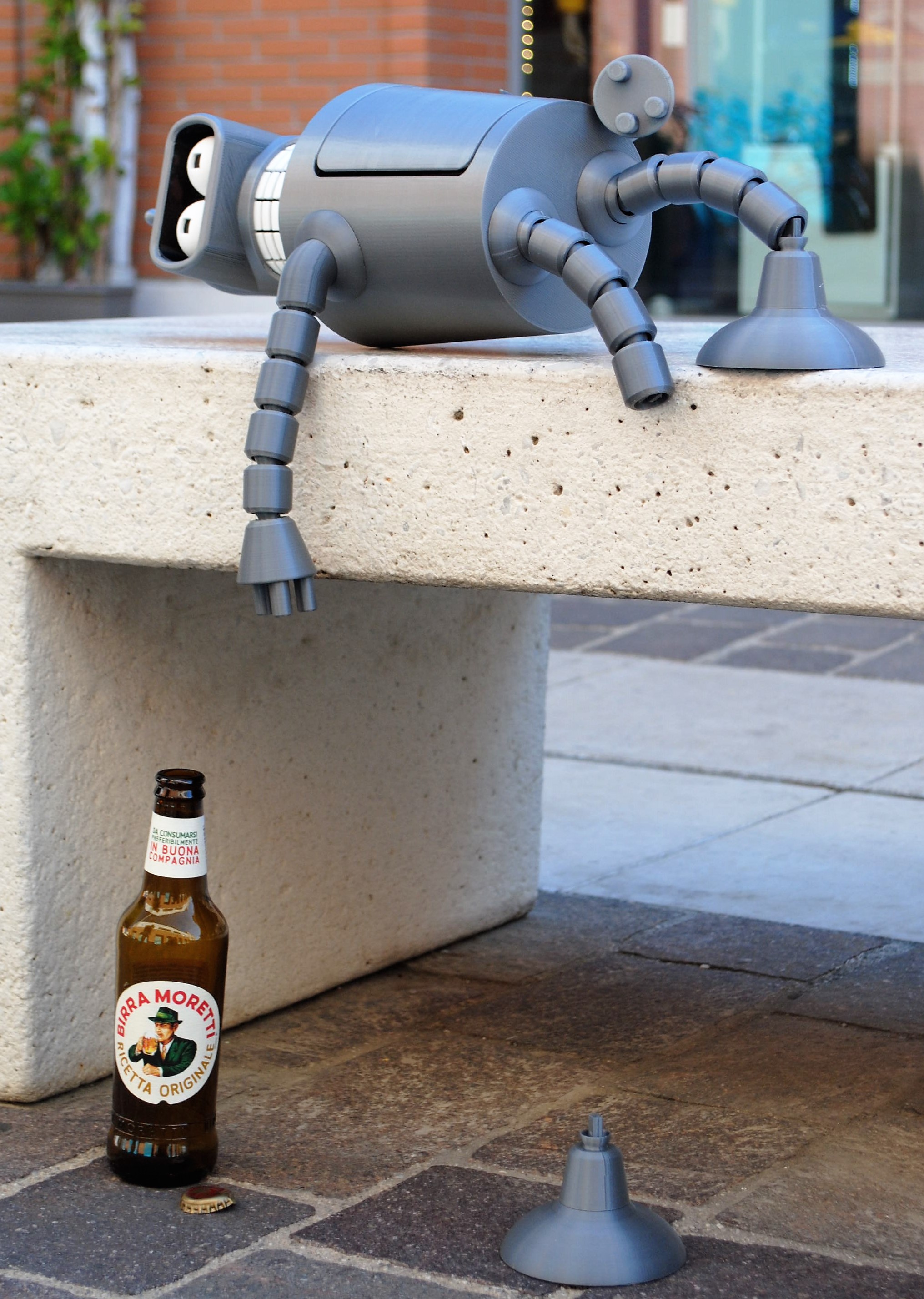 Bender articulated model by _Building_Arts_ | Download free STL model ...