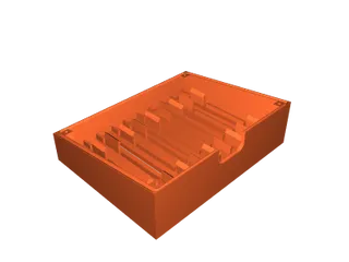Deej Audio Mixer / Fader Enclosure by Nobody3D | Download free STL ...