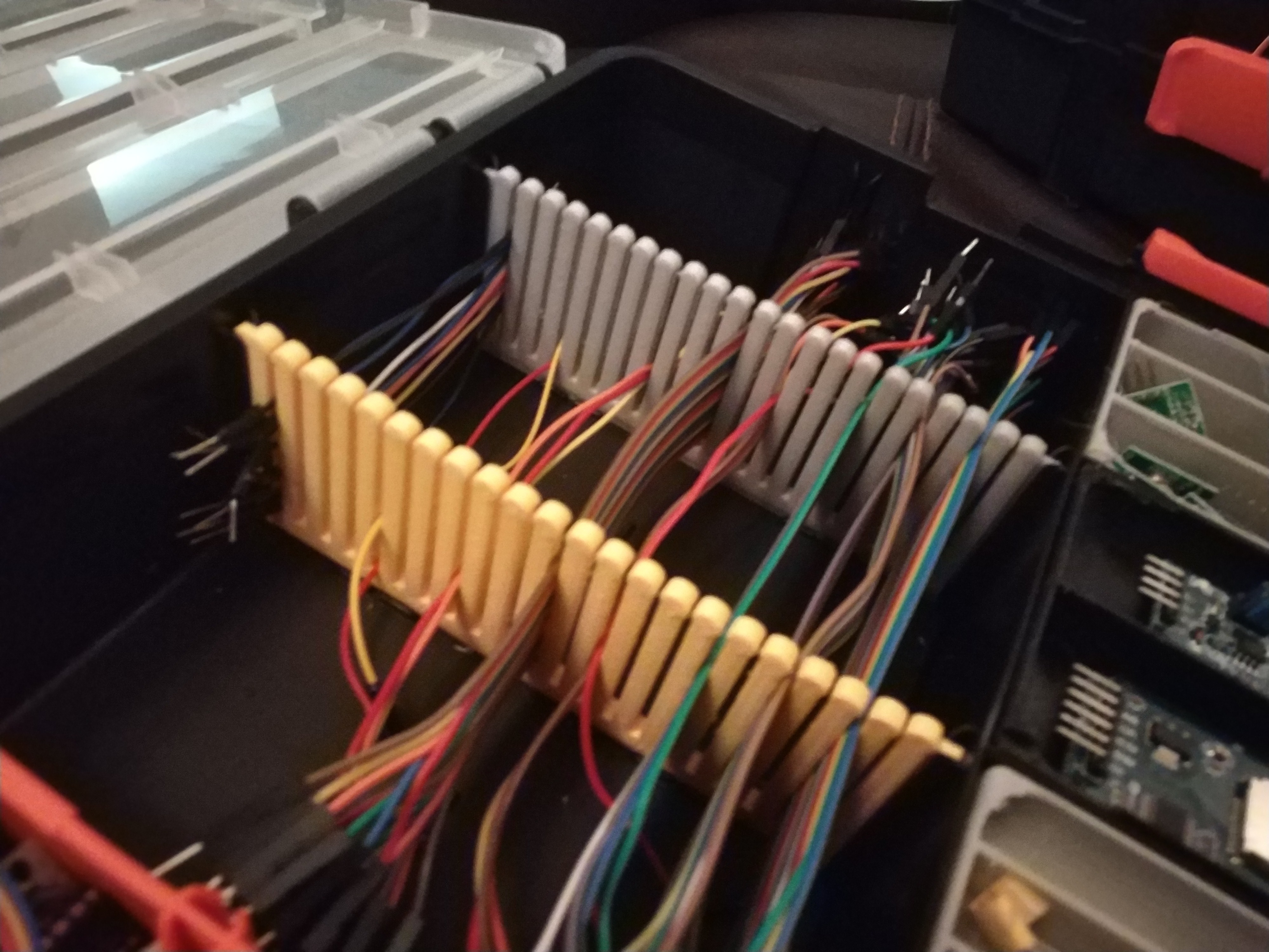 HDX Organizer Breadboard Jumper Racks by thadjenkins | Download free ...