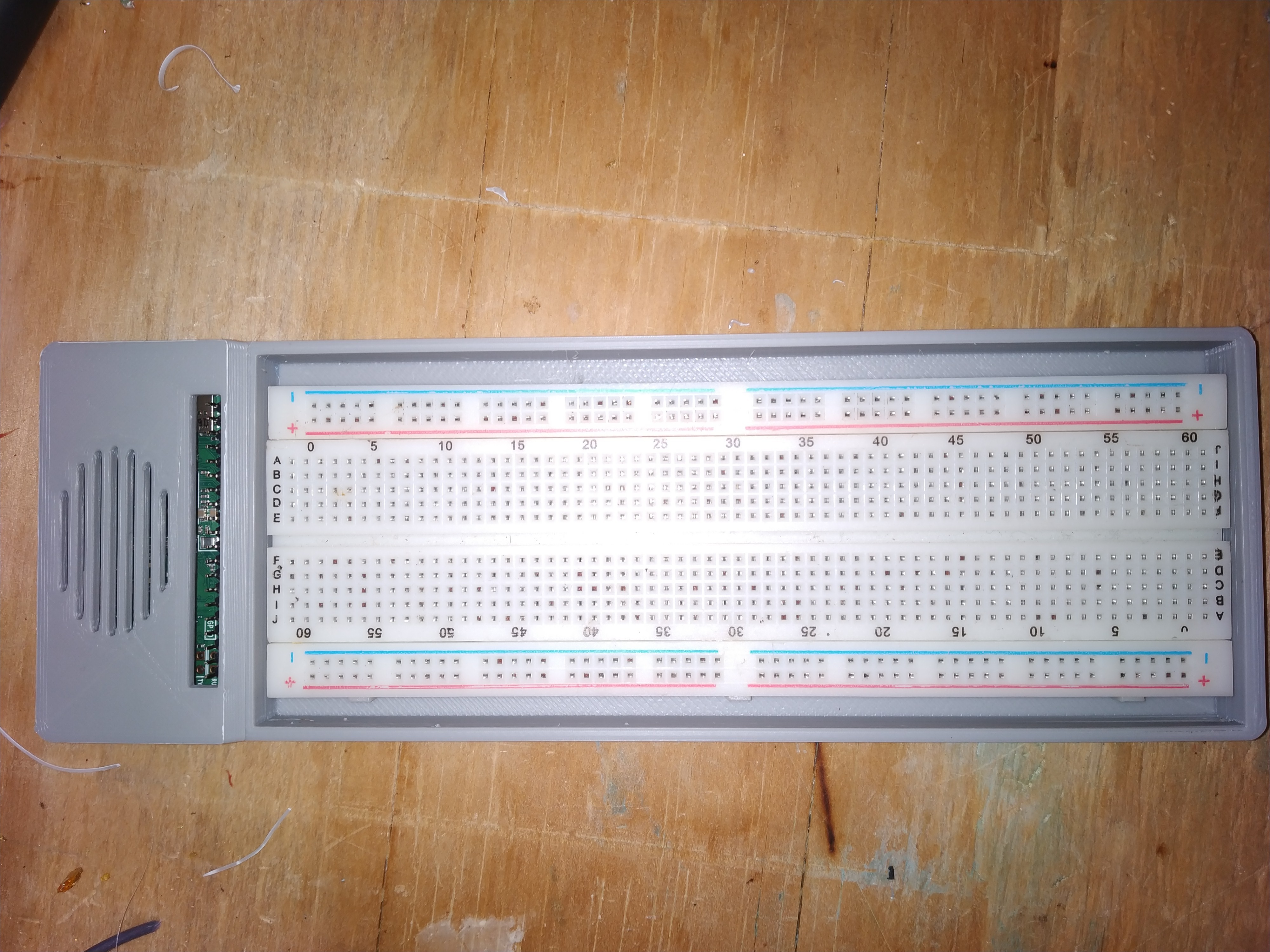 Raspberry pi zero breadboard holder by thadjenkins | Download free STL ...