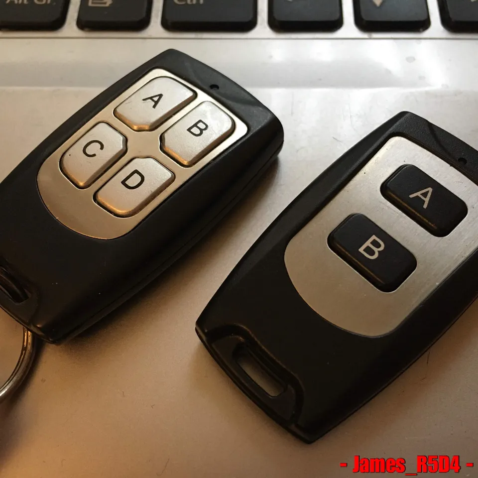 Remote / fob control holder by JamesR5D4 | Download free STL model ...