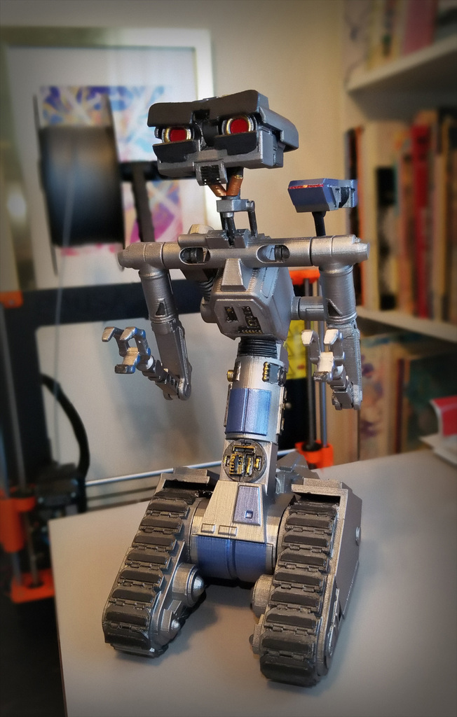 Johnny Five figure with SAINT parts & mods par Nonsense | Téléchargez ...