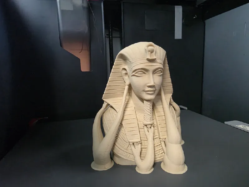 Egyptian Pharaoh Bust by Triple G Workshop | Download free STL model ...
