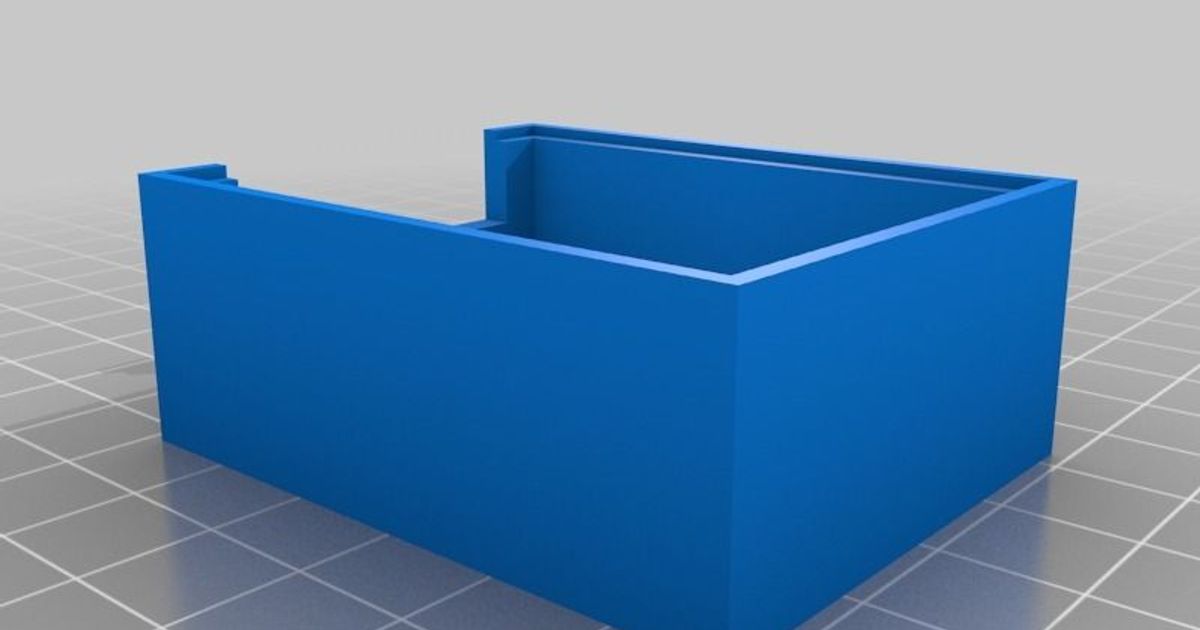 Yet Another 2 Channel Relay Case by makerbc | Download free STL model ...