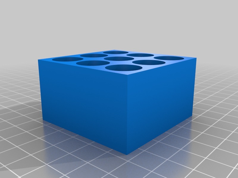 Customizable Vial Holder By Makerbc Download Free STL Model Customizable Vial Holder By Makerbc Download Free STL Model