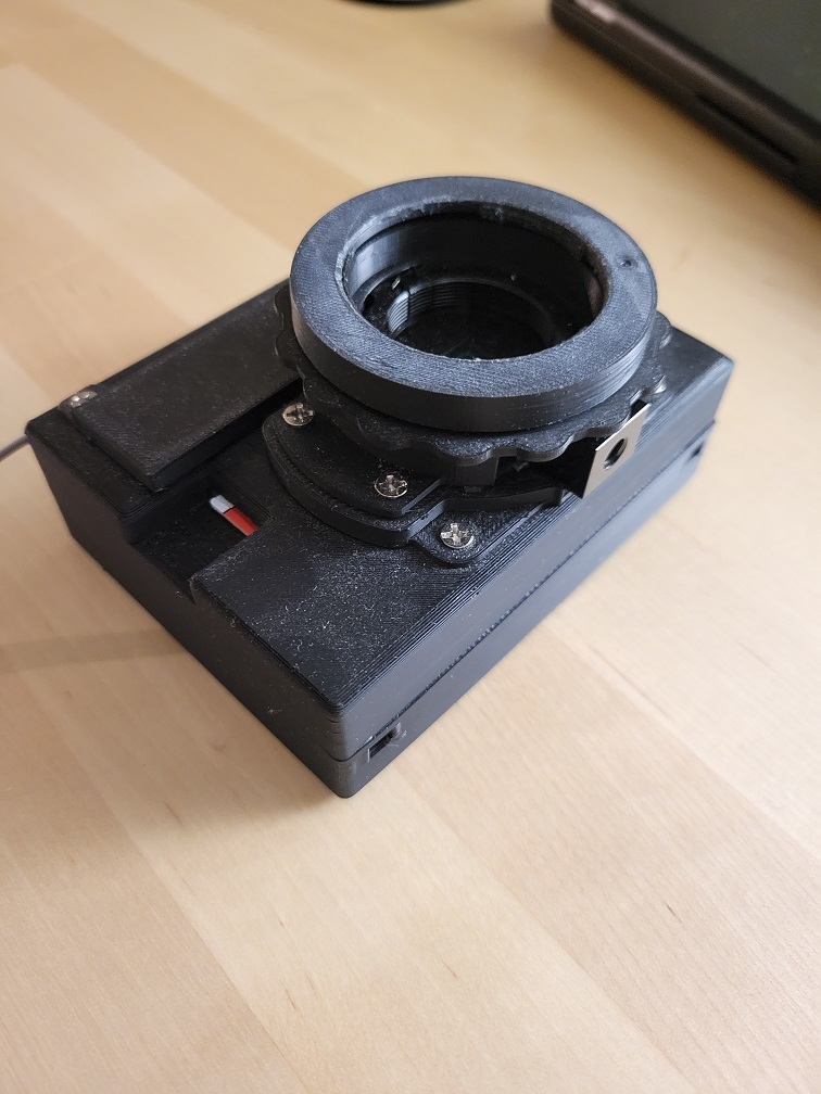 Raspberry Pi HQ Cam M43 Adapter by nlapenn | Download free STL model ...