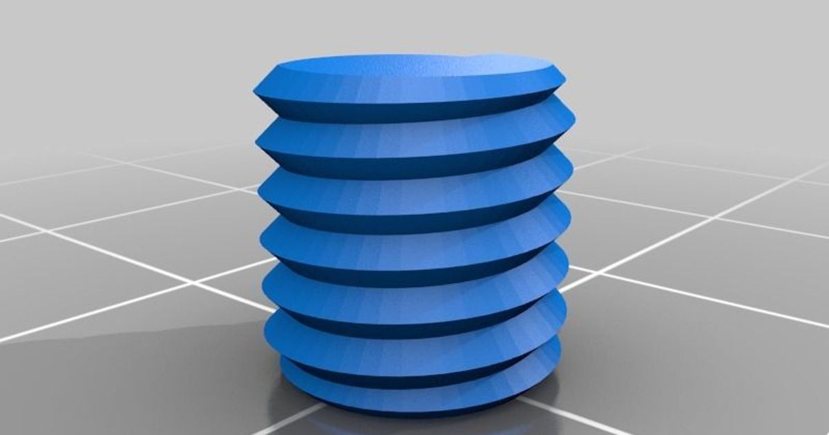 Test Threaded Rod by Pyroguy096 | Download free STL model | Printables.com