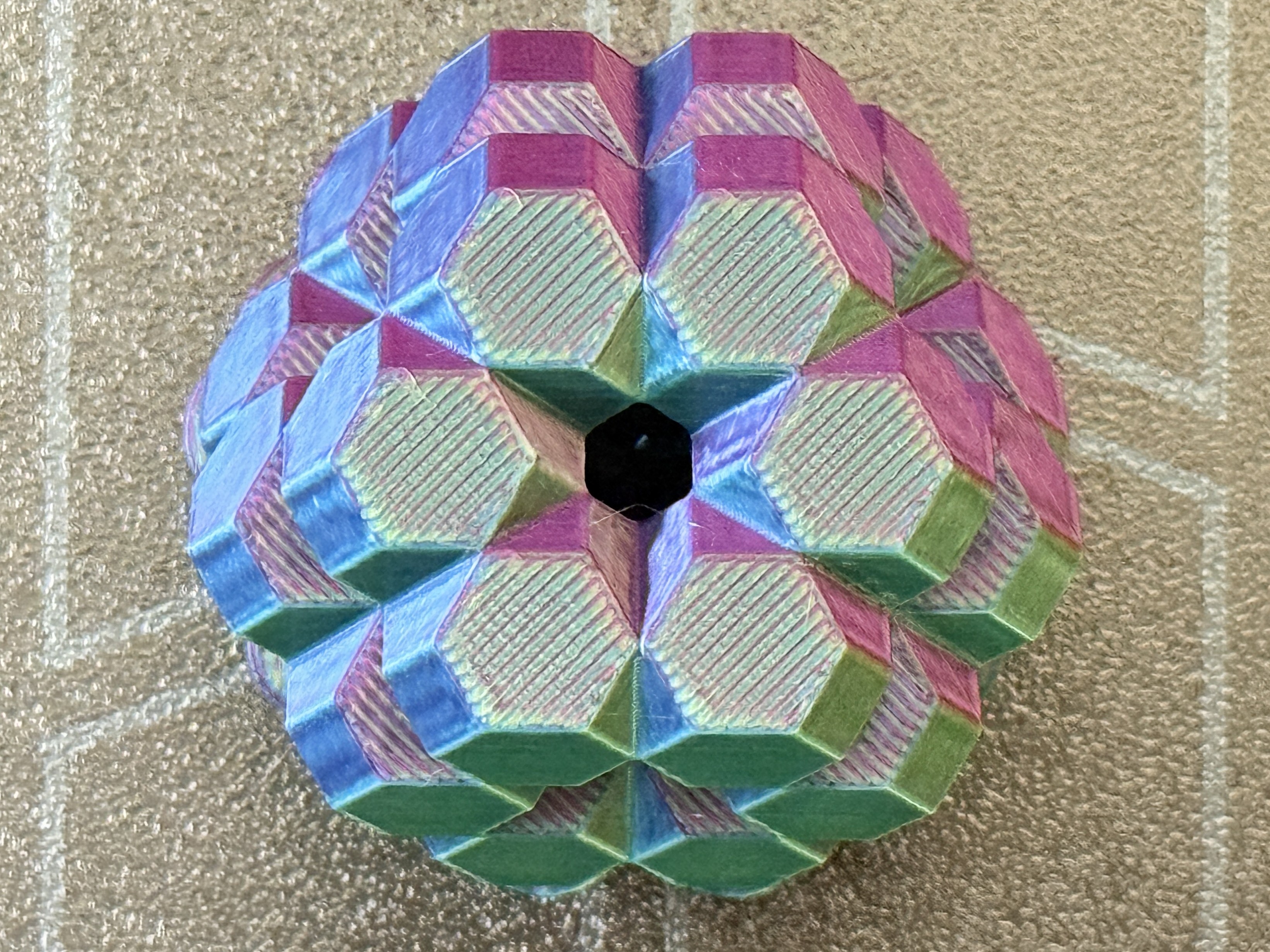 Self-Similar Truncated Octahedron Fractal | Level 1 by Endless Design ...