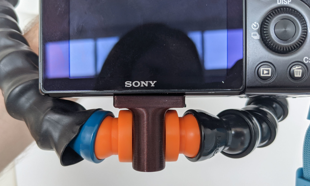 Twin loc-line arm mount for camera tripod socket by thenickdude ...