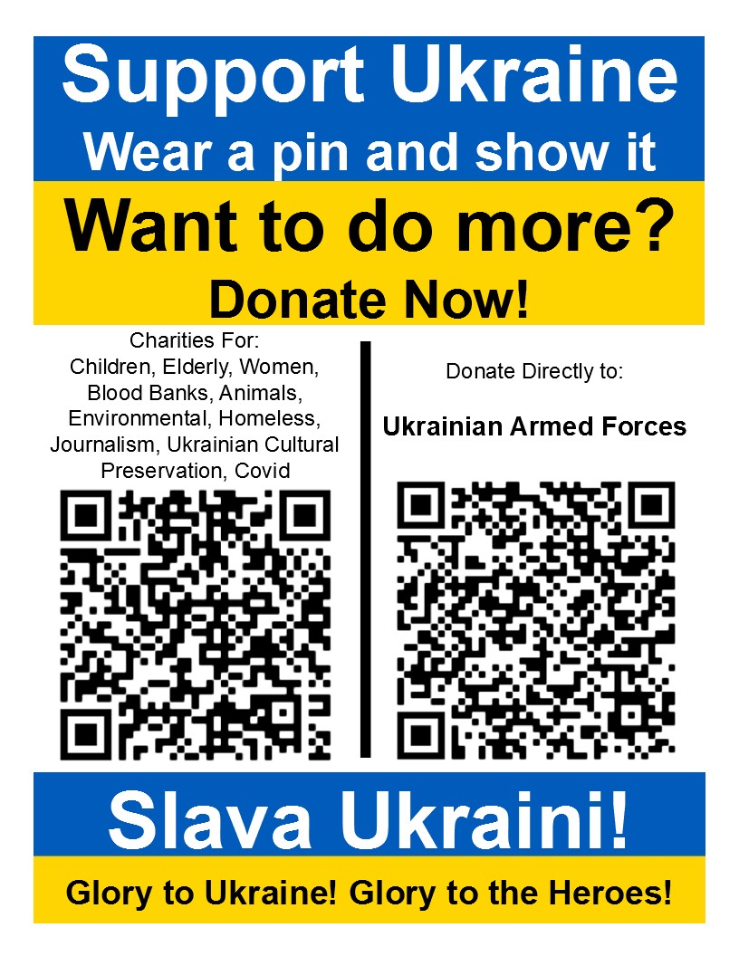 Ukraine Support Awareness Pins / Badges by ZachryWD | Download free STL ...