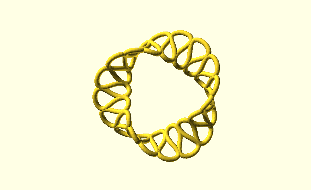 Three Twist Möbius Strip by gfellows | Download free STL model ...