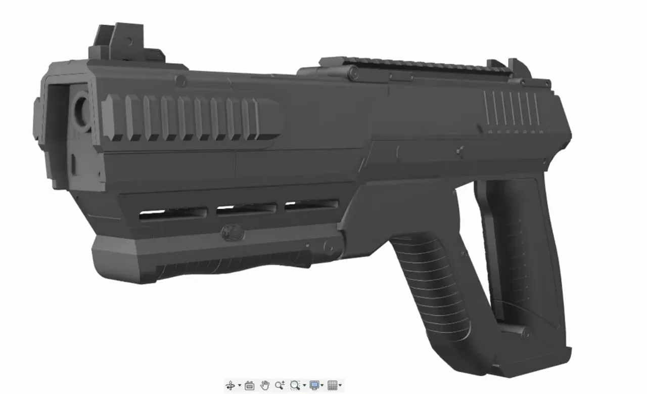 Splitgate pistol by Purple3dStudio | Download free STL model ...