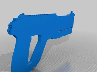Splitgate pistol by Purple3dStudio | Download free STL model ...