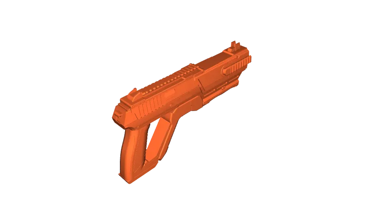 Splitgate pistol by Purple3dStudio | Download free STL model ...