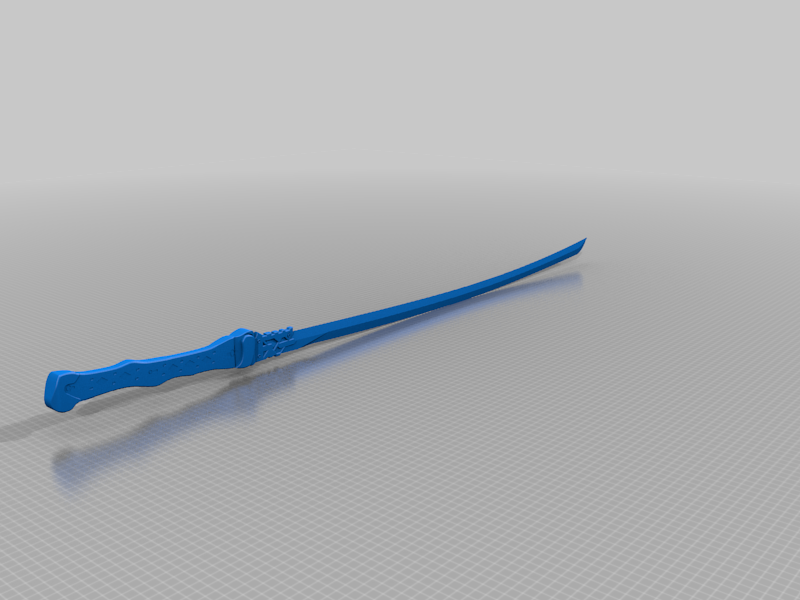 Scarlet Nexus Sword by Purple3dStudio | Download free STL model ...