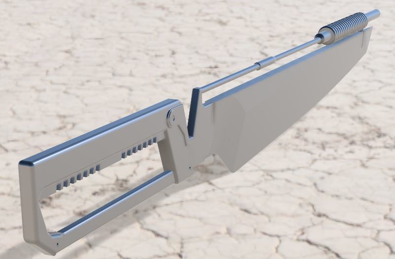 Star Wars Commando Droid Vibrosword by Purple3dStudio | Download free ...