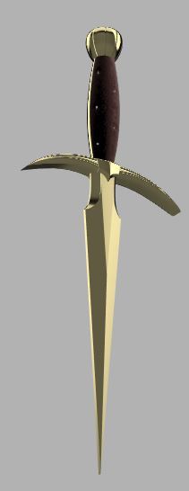 Dark Souls 3 Parrying Dagger by Purple3dStudio | Download free STL ...