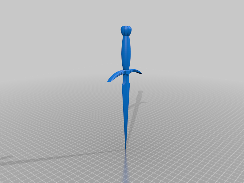 Dark Souls 3 Parrying Dagger by Purple3dStudio | Download free STL ...