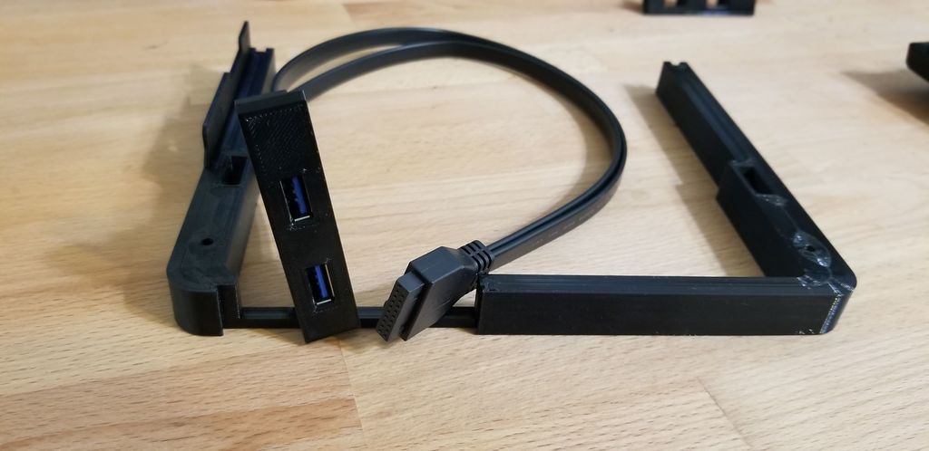 Dan A4 SFX (V4+) +16mm side spacer with 2x USB-A by eCrowne | Download ...